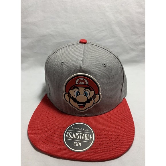 Bioworld | Accessories | Nintendo Super Mario Bros Mario Rubber Logo ...